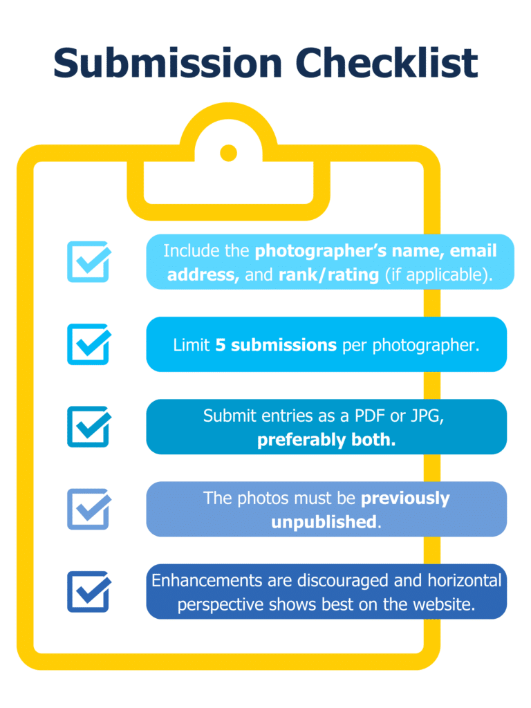 Photo Contest Submission Checklist | Naval Submarine League